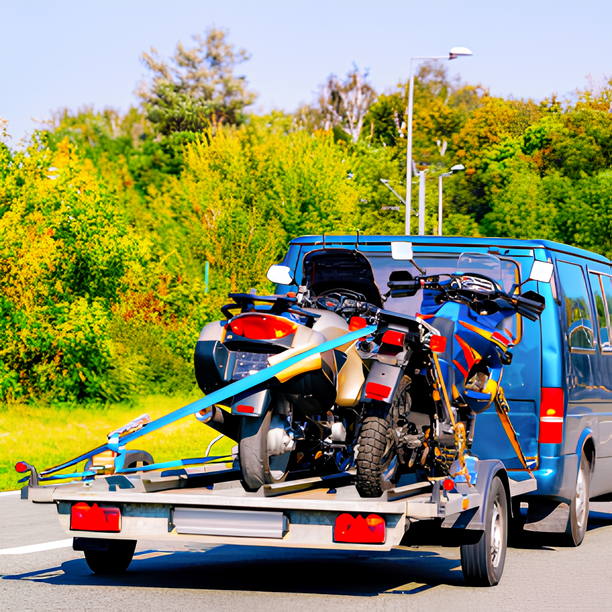 Erstaunlich Motorradanhanger Mieten In Der Nahe Ebenbild