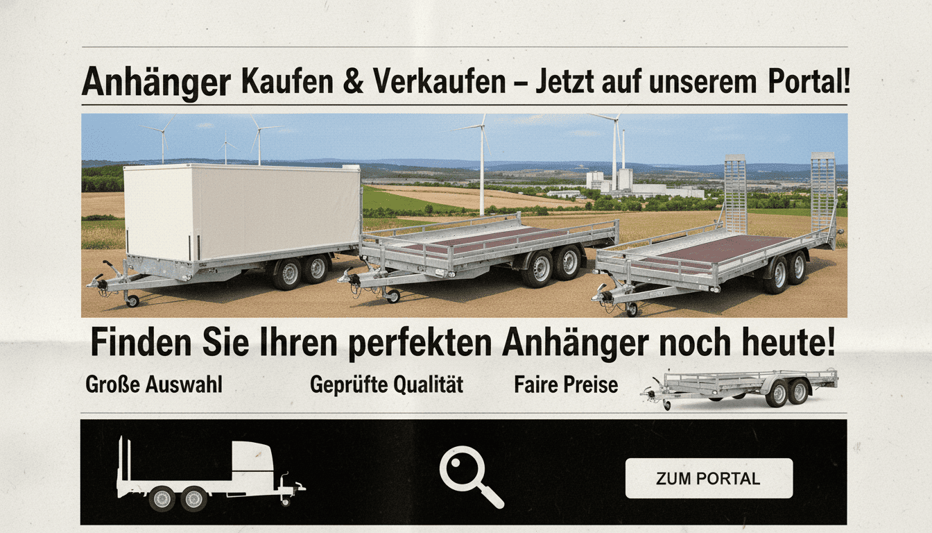 Anhanger Mieten One Way